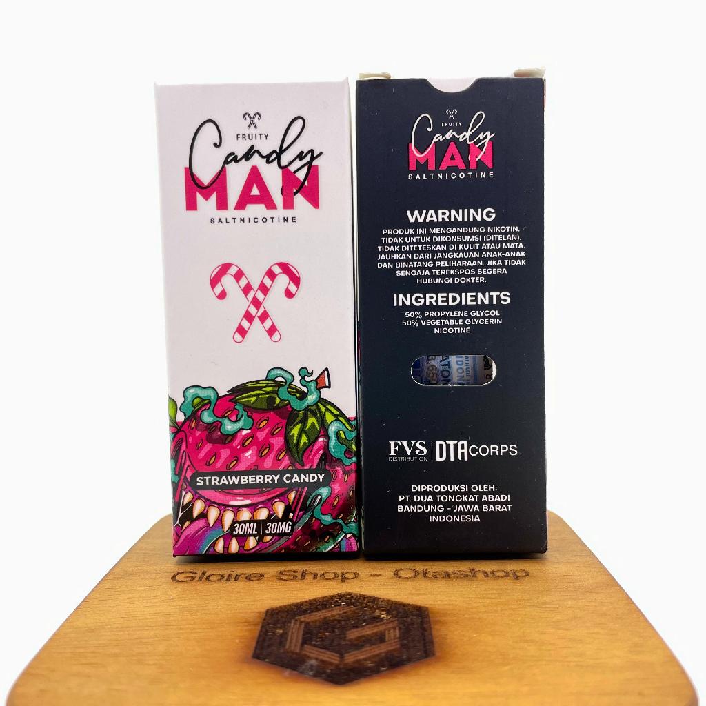 Jual Salt Nic Candyman Sour Strawberry Fvs 30ml 30mg liquid pod candy ...