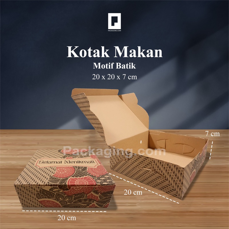Jual Dus Makan/Dus Berkat/Dus Hajatan/Dus Nasi/Box Nasi Kekinian ...