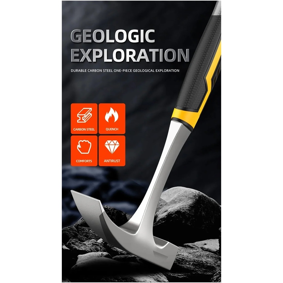 Jual hammer chisel point geological bricklayer brick mason tool forging ...