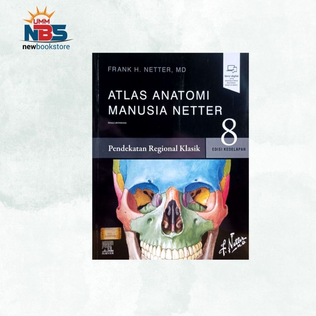 Jual Atlas Anatomi Manusia Netter Edisi 8 - Frank H. Netter - Original ...