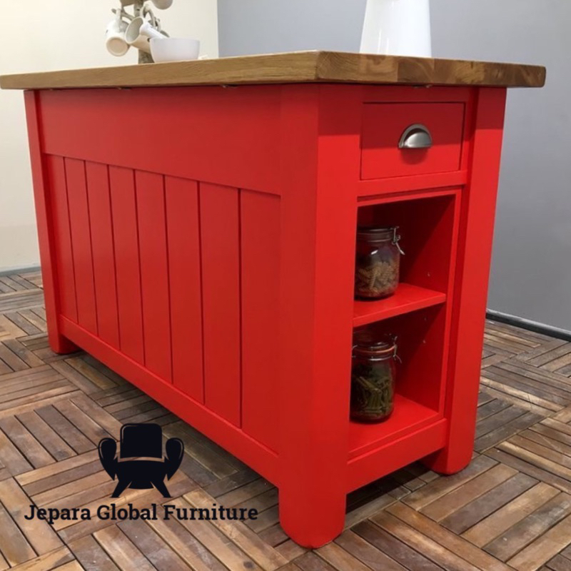Jual Kitchen island Red Ferarri Meja Dapur Duco - meja dapur minimalis ...