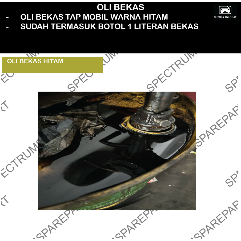 Jual ECERAN OLI BEKAS 1 LITER MURAH WARNA HITAM | Shopee Indonesia