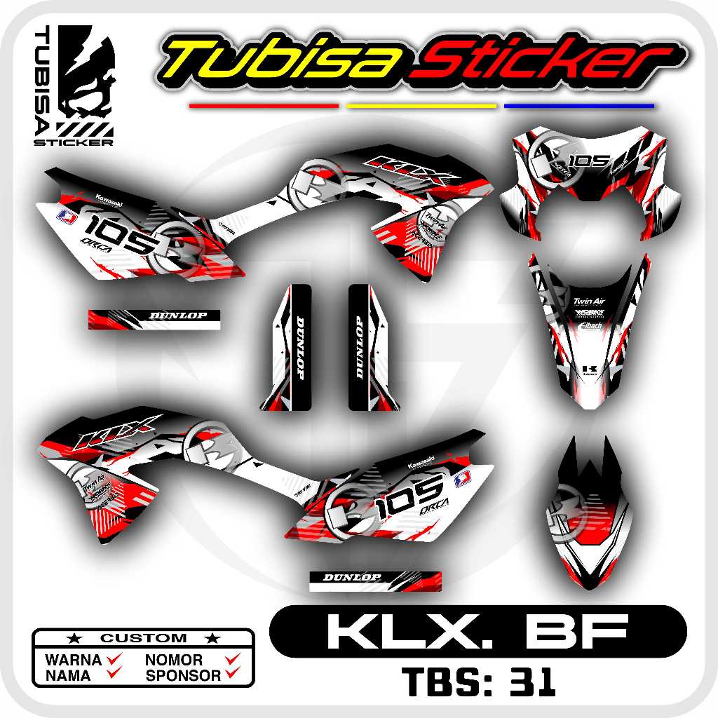 Jual (COD)DECAL STICKER KLX BF DECAL KAWASAKI KLX BF PREMIUM VIRAL FULLBODY TBS.31 | Shopee ...