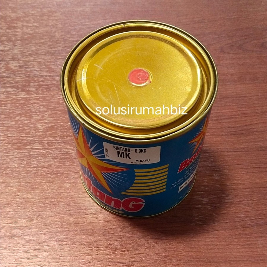 Jual meni kayu 1 kg asli 800 - 900g bukan 1KG an loodmeni KALENG Cat ...