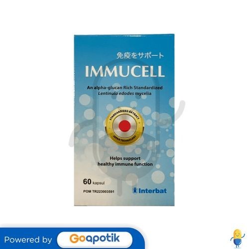 Jual IMMUCELL BOTOL ISI 60 KAPSUL | Shopee Indonesia