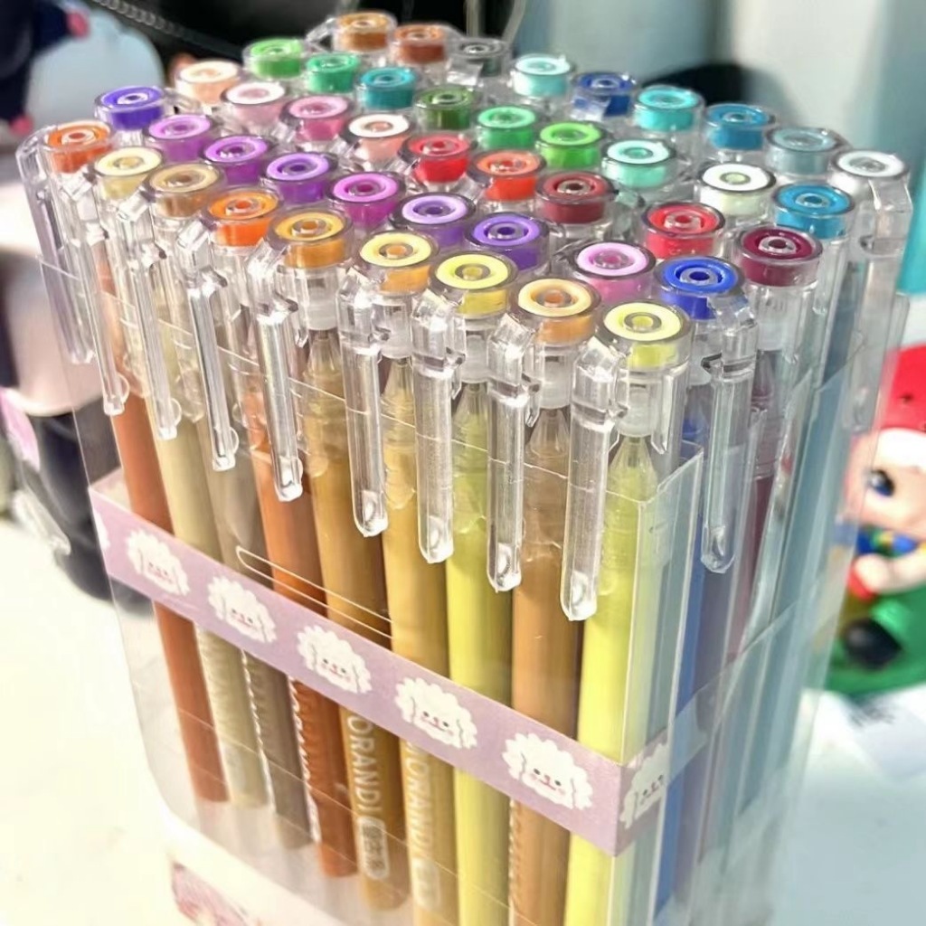 Jual Pulpen Gel Warna / Pena Gel Warna Warni / Pena Pulpen / Pena Siswa ...