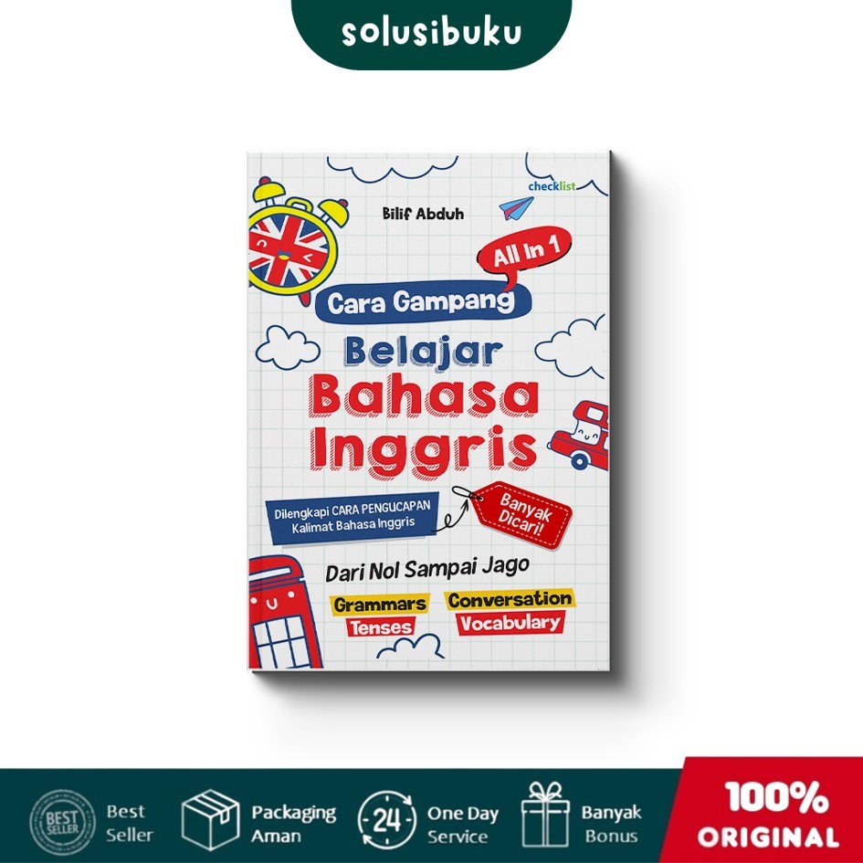 Jual [Solusibuku Jakarta] Buku Cara Gampang Belajar Bahasa Inggris All ...