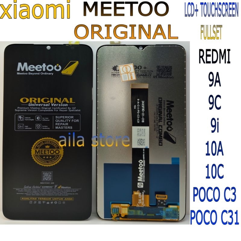 Jual LCD XIAOMI REDMI 9A/9C/9i/10A/10C/POCO C3/POCO C31 | Shopee Indonesia
