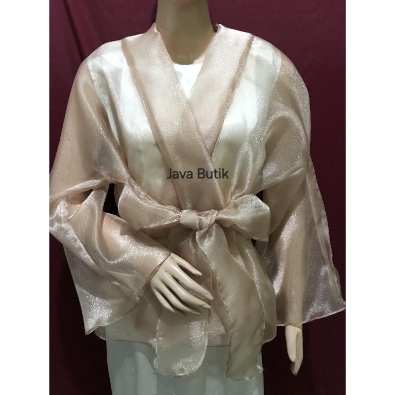 Jual OUTER ORGANZA GLITTER /Outer Organza Mewah/outer kondangan murah ...