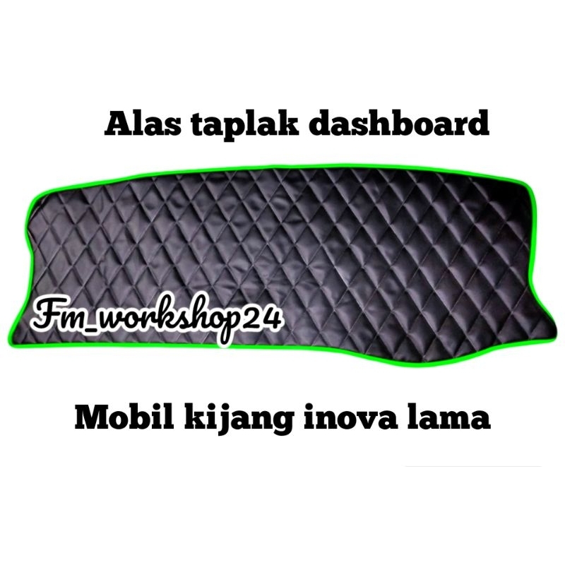 Jual Cover Pelindung Dashboard mobil Kijang Inova lama Alas taplak ...