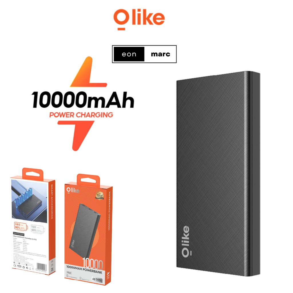 Jual Olike Powerbank 10000mAh P102 Dual Input & Output Travel Friendly ...