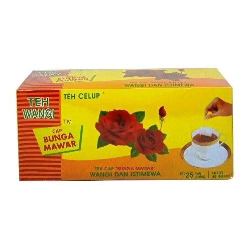 Jual Teh Celup Cap Bunga Mawar | Shopee Indonesia