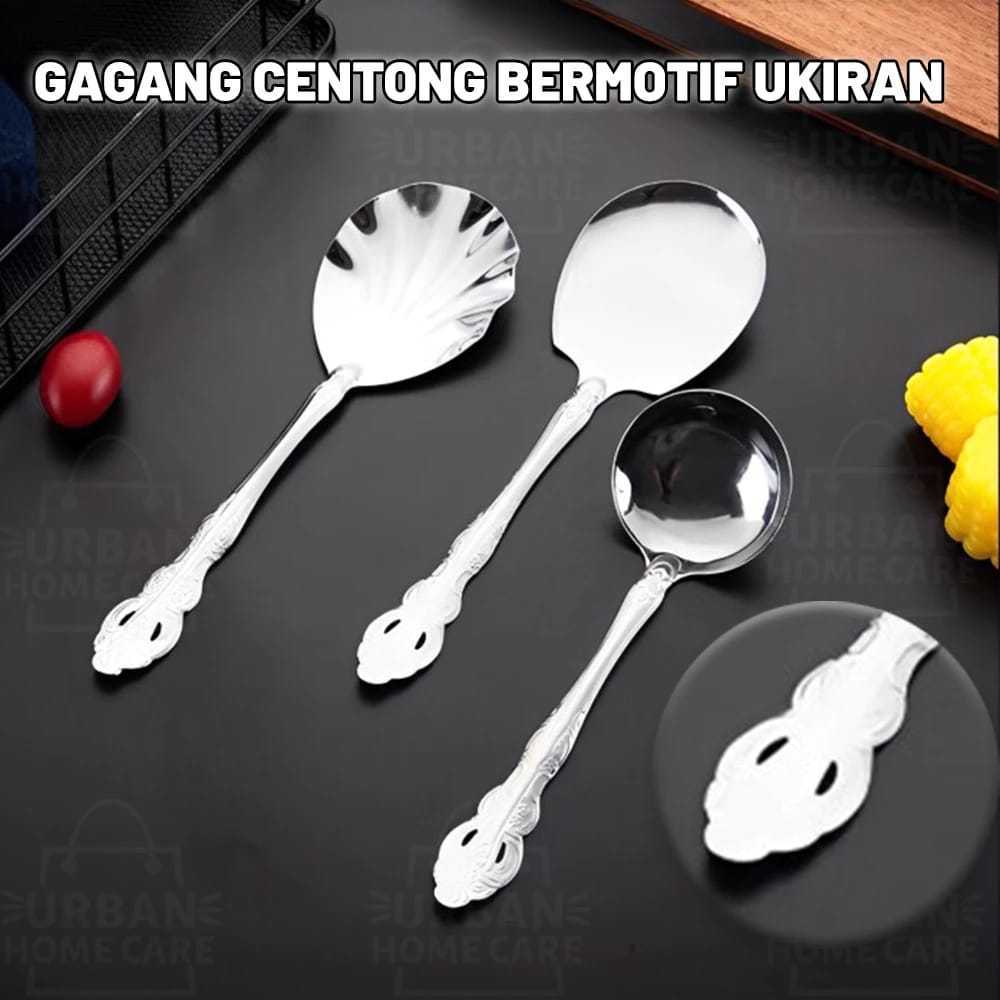 Jual { PROMO } 1 PC SENDOK SOP SAYUR MOTIF / CENTONG SAYUR / SENDOK SOP ...