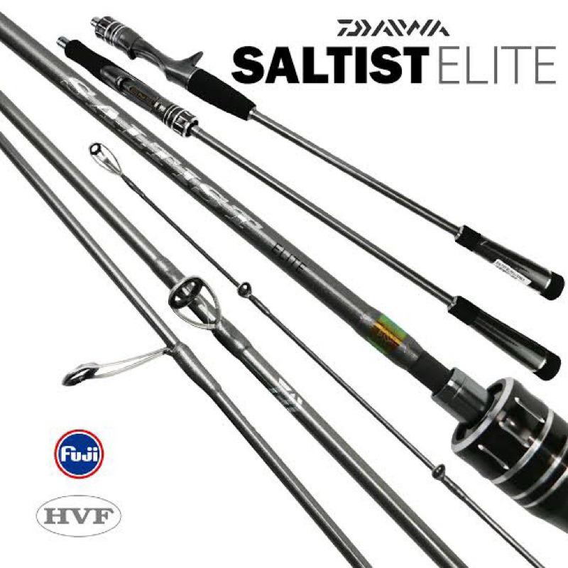 Jual Joran Daiwa Saltist Elite LJ 63MB | LJ 63MHB NEW MODEL 2023 ...