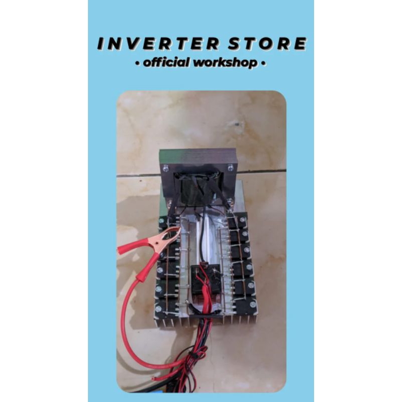 Jual POWER SHOCK INVERTER PAC 12 TRANSISTOR FLIP FLOP ANTI AIR | Shopee ...