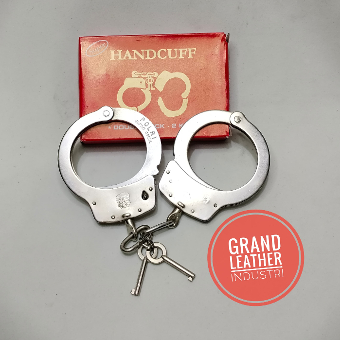Jual BORGOL TANGAN/HANDCUFF POLRI/POLISI/SATPAM STANLESS ASLI | Shopee ...