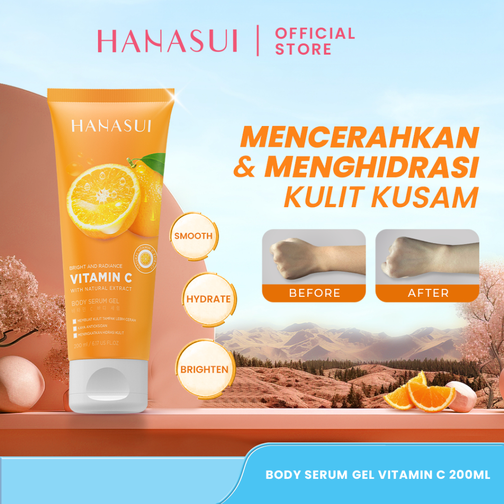Jual HANASUI BODY SERUM GEL - Serum Badan Dengan Niacinamide ...