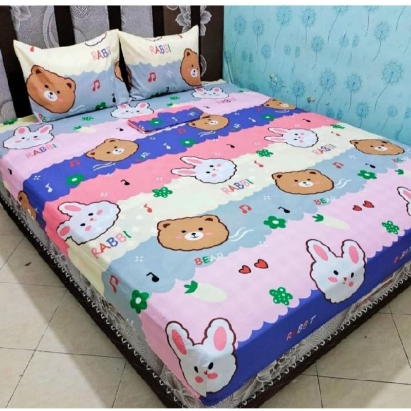 Jual tinggi 40 cm seprei murah premium aesthetic elegan full karet ...