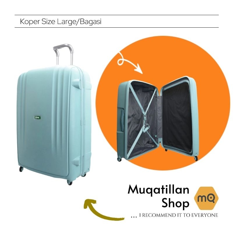 Jual Koper Lojel Lineo Hardcase size Jumbo Large/32 Inch Original ...