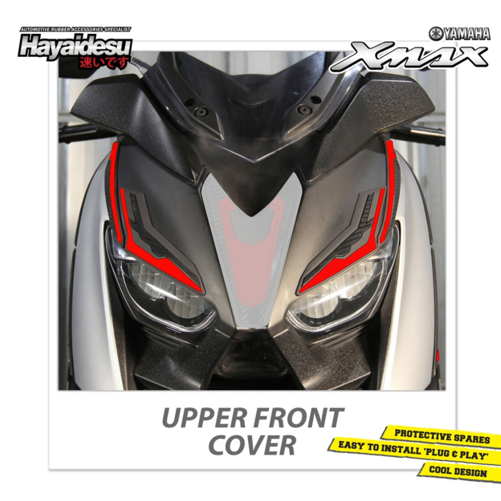 Jual YAMAHA XMAX 2017-2022 Body Protector Motor UPPER FRONT Cover ...
