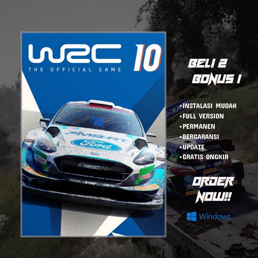 Jual WRC 10 FIA World Rally Championship | GAME PC - LAPTOP | Shopee ...
