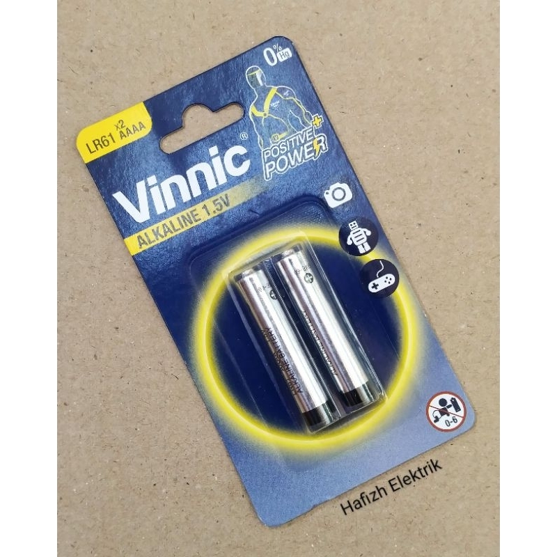 Jual Baterai A4 Vinnic Baterai ALKALINE AAAA Batrai Stylus Elektronik ...
