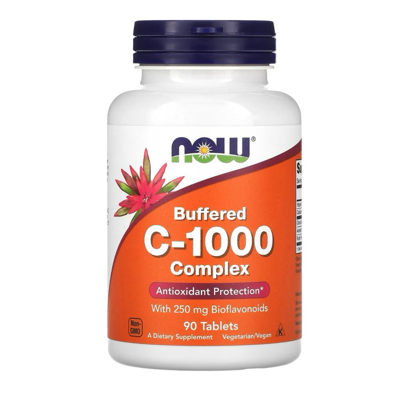 Jual Now Buffered Vitamin C Now Foods Buffered C 1000 Complex isi 90 Tablet | Shopee Indonesia
