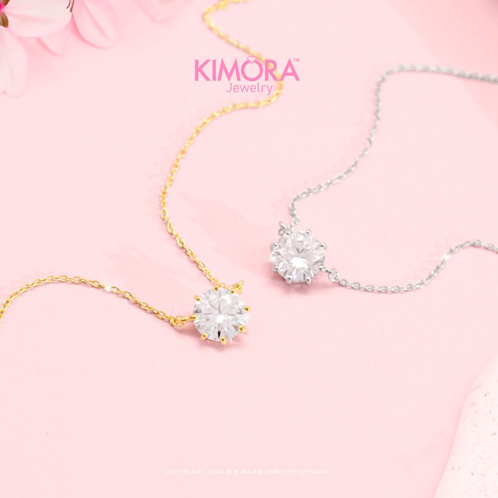 Jual Kimora - Kalung Rhodium Wanita Amora Gold Plated 18k Klr362 ...