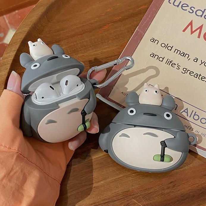 Jual Airpods Case Gen 1 2 3 Pro 1 2 Case Model Ghibli Totoro Kartun Lucu | Shopee Indonesia