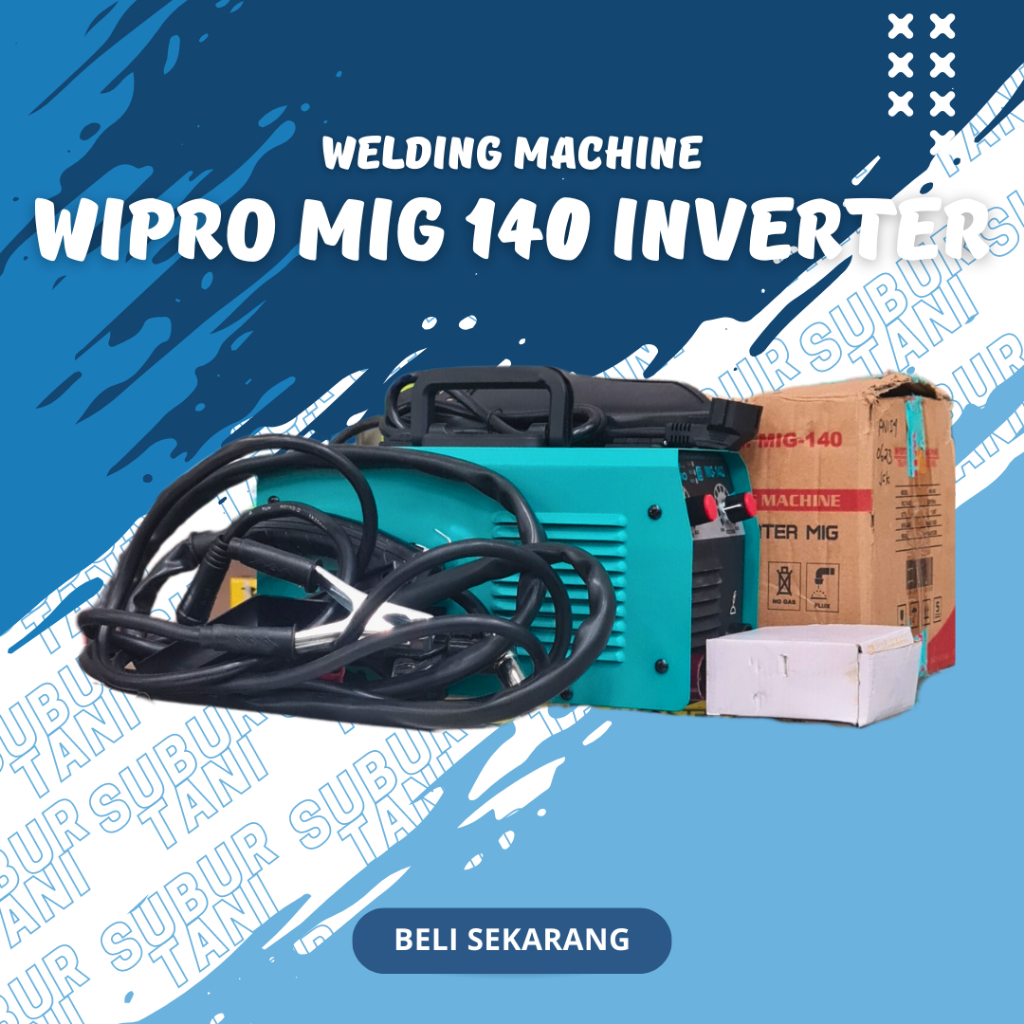 Jual WELDING MACHINE INVERTER WIPRO MIG 140/MESIN LAS LISTRIK/MESIN LAS ...