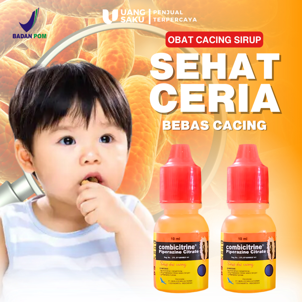 Jual Obat Cacing Anak Vitamin Napsu Makan Penambah Berat Badan Dewasa ...