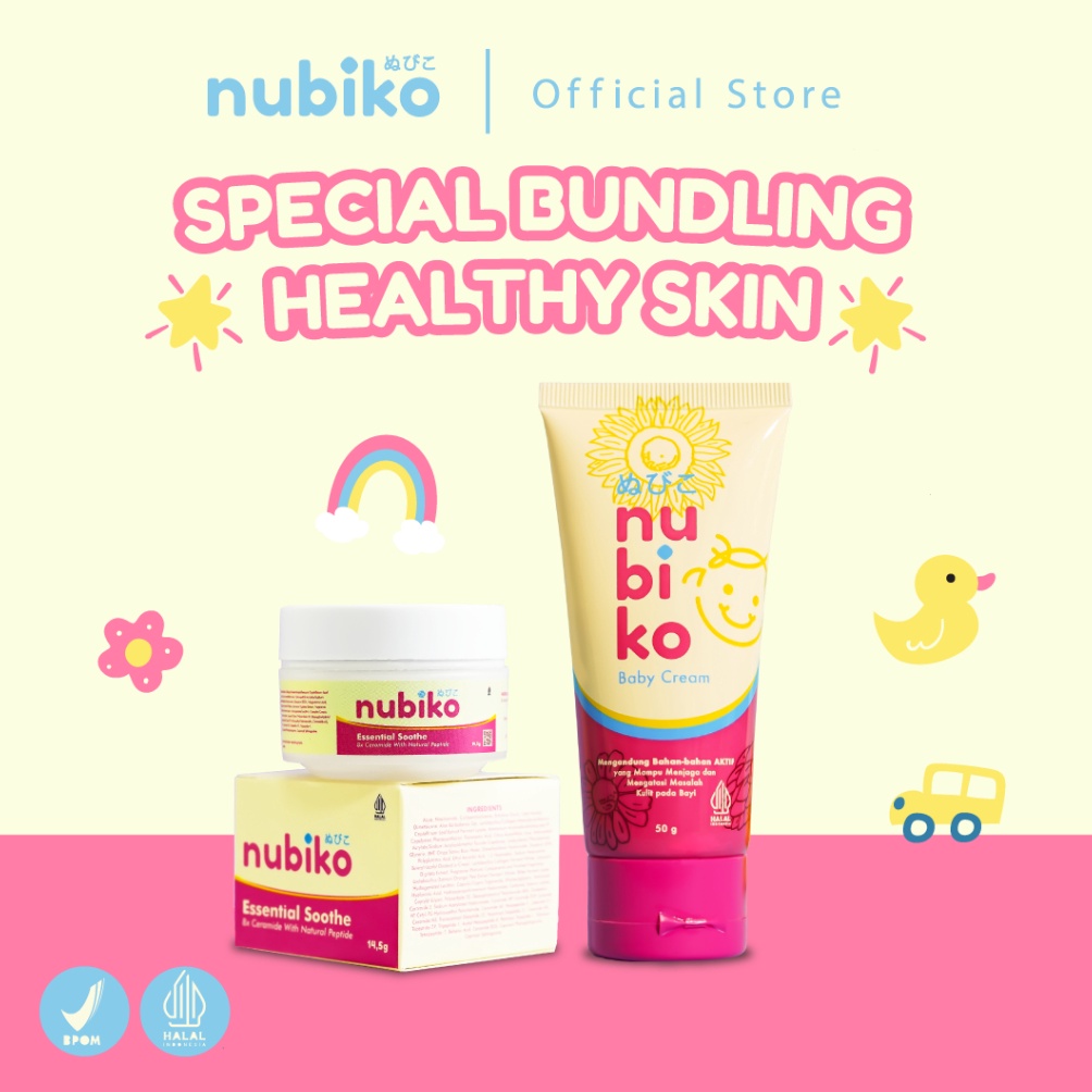 Jual NEWV NUBIKO Paket Bundling Nubiko Baby cream Nubiko Essential ...