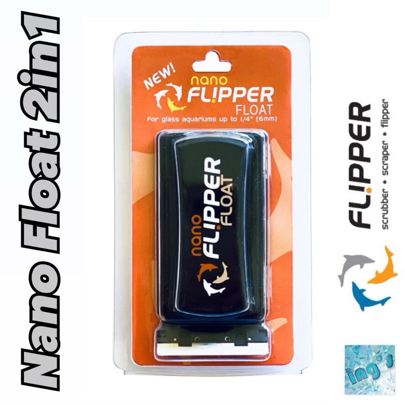 Jual Flipper NANO FLOAT 2 in 1 Magnetic Aquarium Algae Cleaner ...