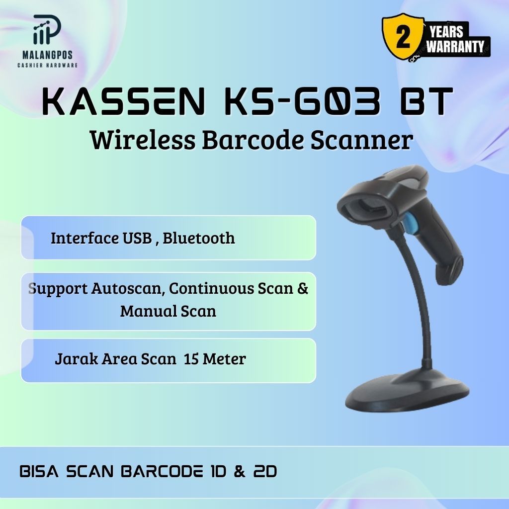 Jual Barcode Scanner Kassen KS603 KS-603 KS 603 E-Faktur QR Code ...
