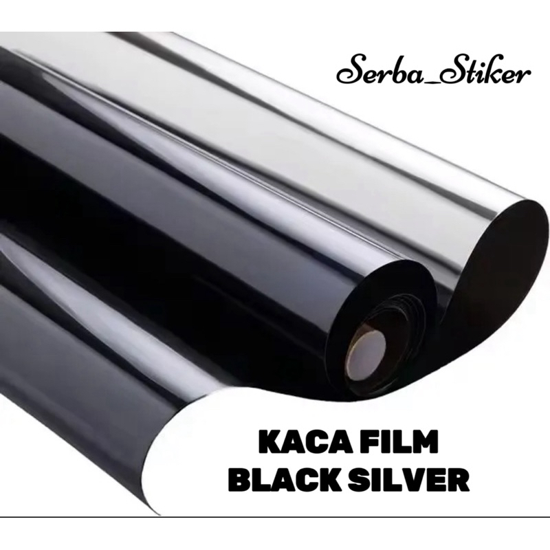 Jual Stiker Kaca Film Oneway Black Silver Sticker Kaca Film Mobil ...