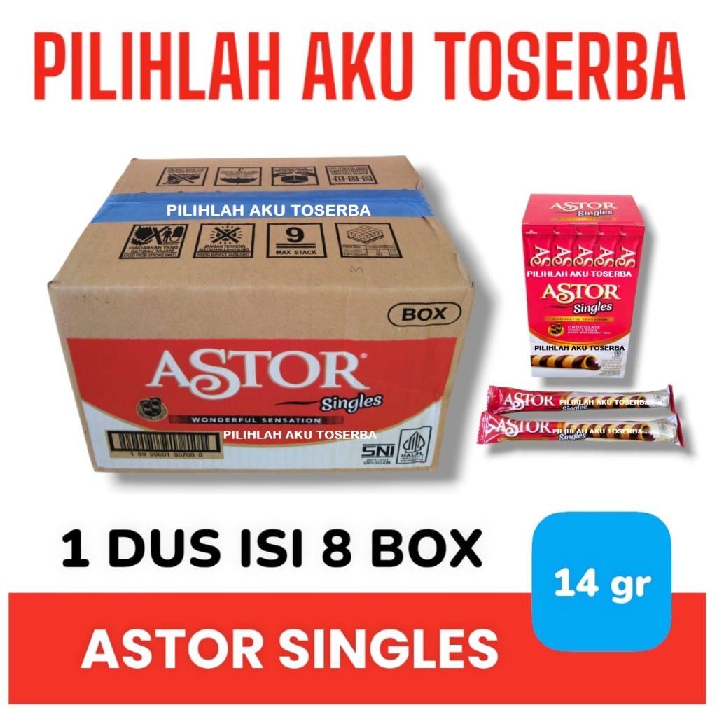 Jual Astor Single Astor Singles - ( HARGA 1 DUS ISI 8 BOX ) | Shopee ...