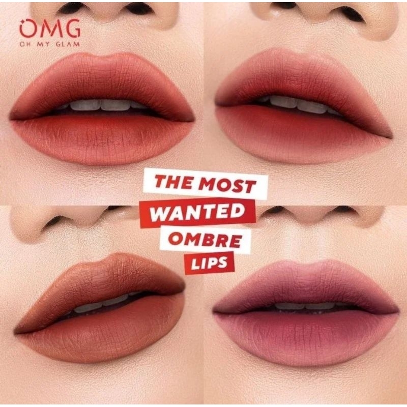 Jual Afnansa Omg Paket Best Seller ombre Lipcream Dan Omg Glazy Tint ~ Paket Lipcream Omg Ombre ...