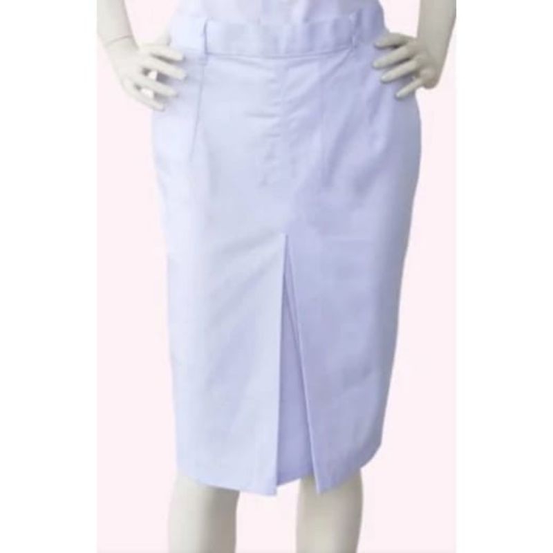 Jual seragam SMA span pendek putih rok sekolah putih paskibra | Shopee ...