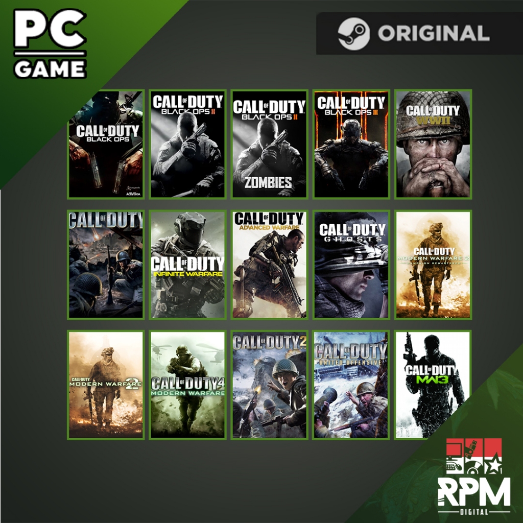 Jual Call of Duty BUNDLE - PC ORIGINAL | Shopee Indonesia