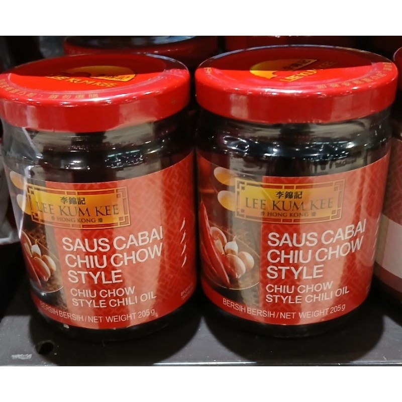 Jual LEE KUM KEE Chiu Chow Style Chili Oil Saus Cabai Chiu Chow Style ...