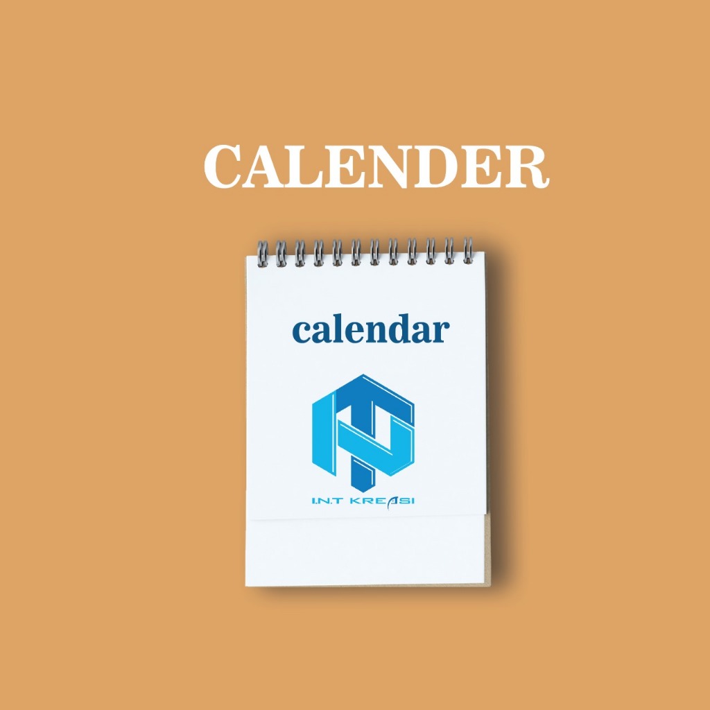 Jual GROSIR Custom Kalender Meja Duduk Mini 2025 Portable Kalender ...