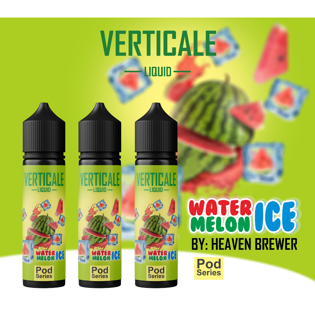 Jual Verticale Liquid Rasa Watermelon 60ML Pod Series By Heaven Brewer ...