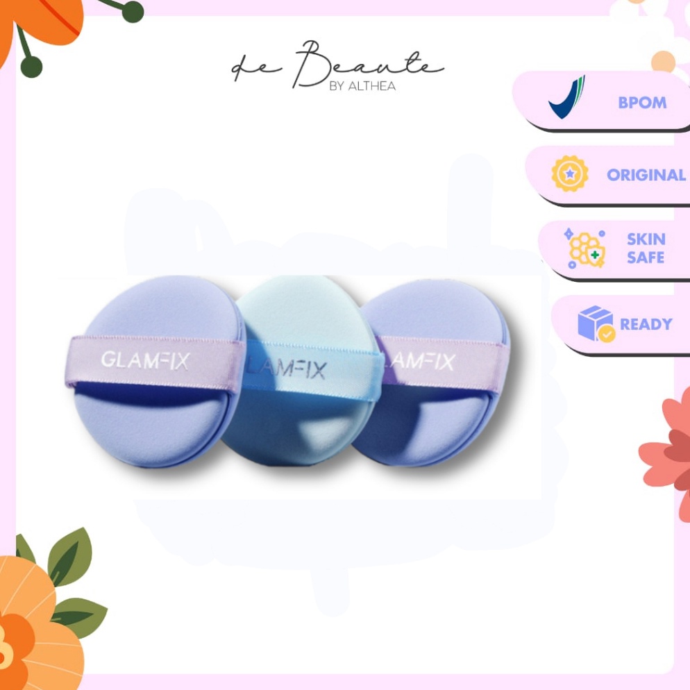 Jual PDBEY8286 Glamfix Flawless Aircushion Puff Isi 2pcs | Shopee Indonesia
