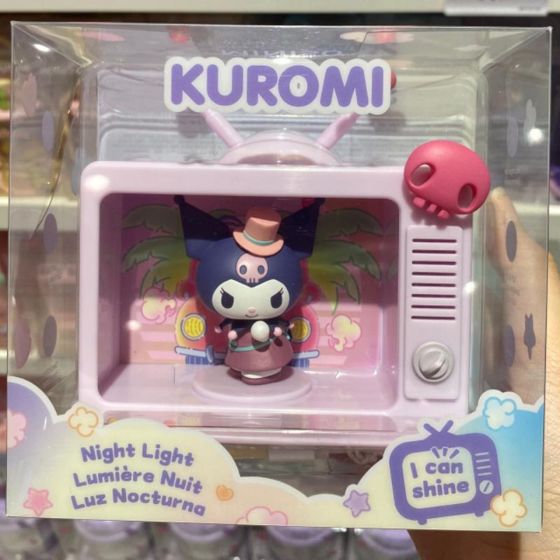 Jual Miniso x Sanrio Lampu Tidur Night Light Retro TV Sanrio Kuromi ...