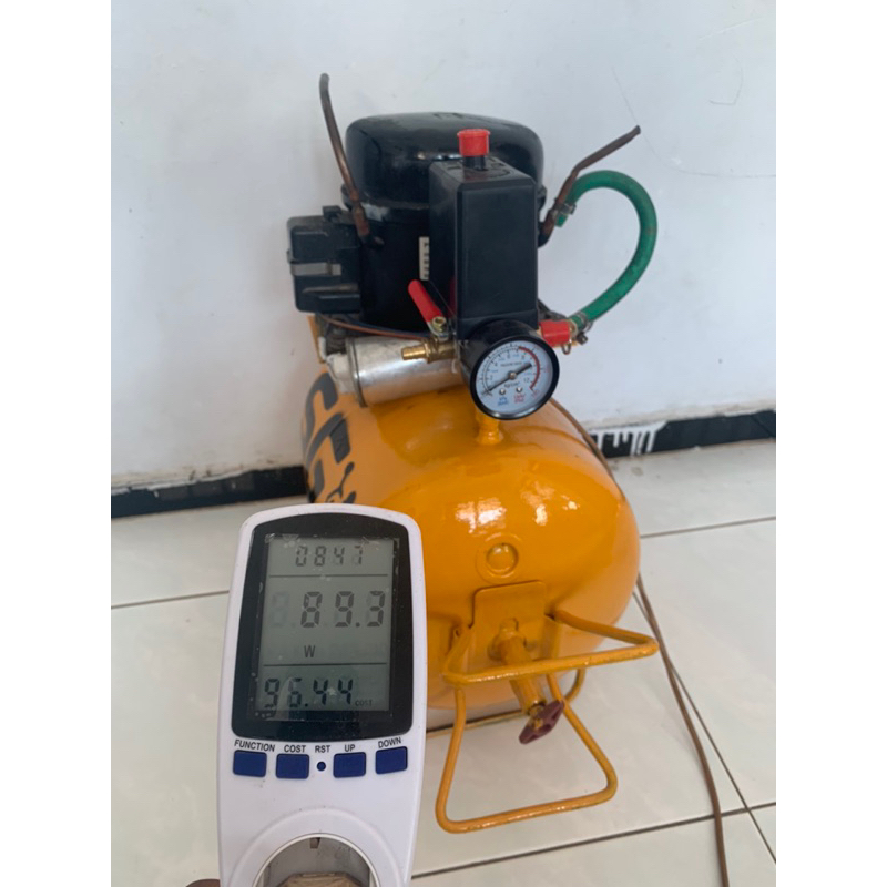 Jual kompresor silent kompresor mini kompresor rakitan otomatis 90 watt ...