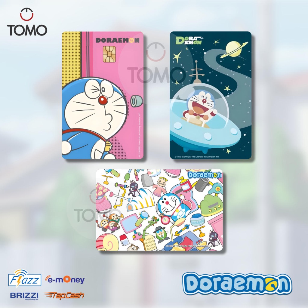 Jual Kartu Flazz BCA Gen2 Gen 2 Emoney Brizzi Tapcash - Doraemon ...