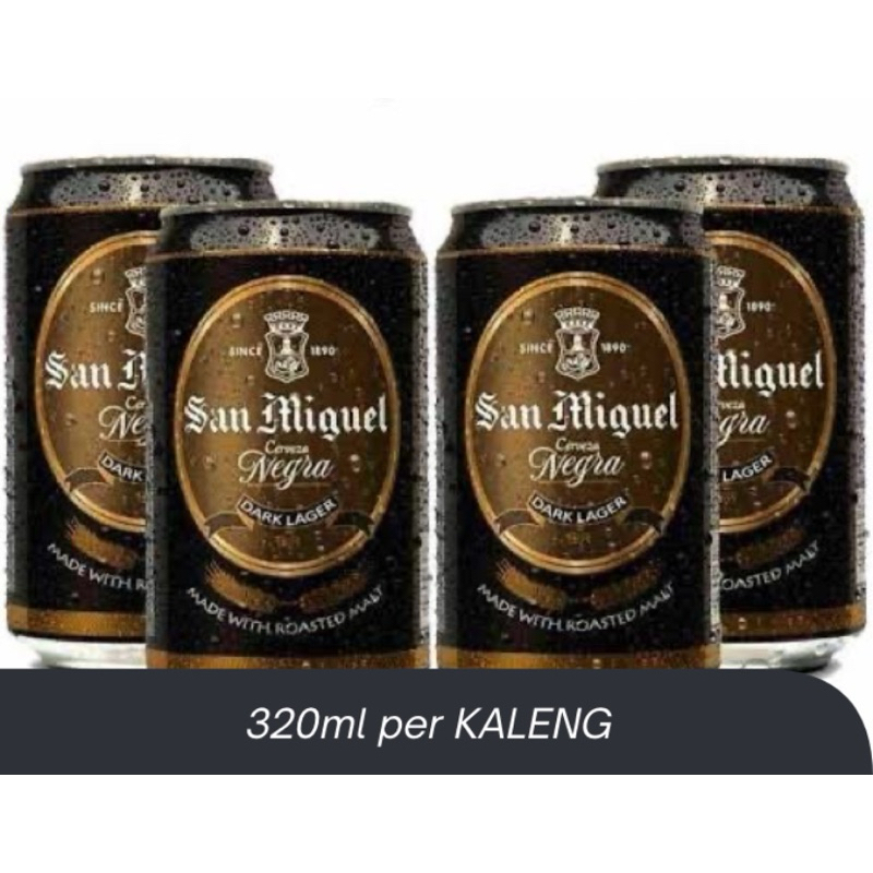 Jual SAN MIGUEL NEGRA 320ml PER KALENG | Shopee Indonesia