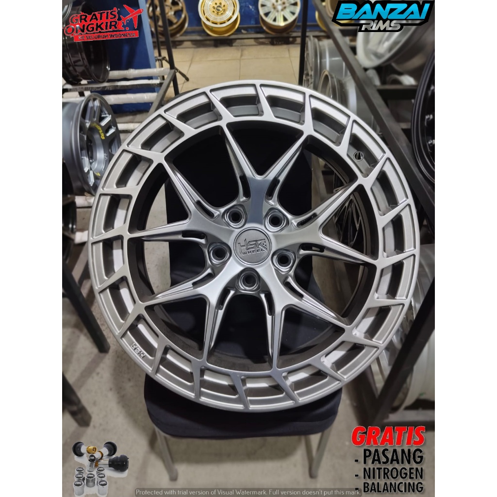 Jual Velg Mobil Innova Zenix Ring 18 Velg Racing Model Terbaru Hsr LPS R 18 Lebar 8 Rata Pcd ...