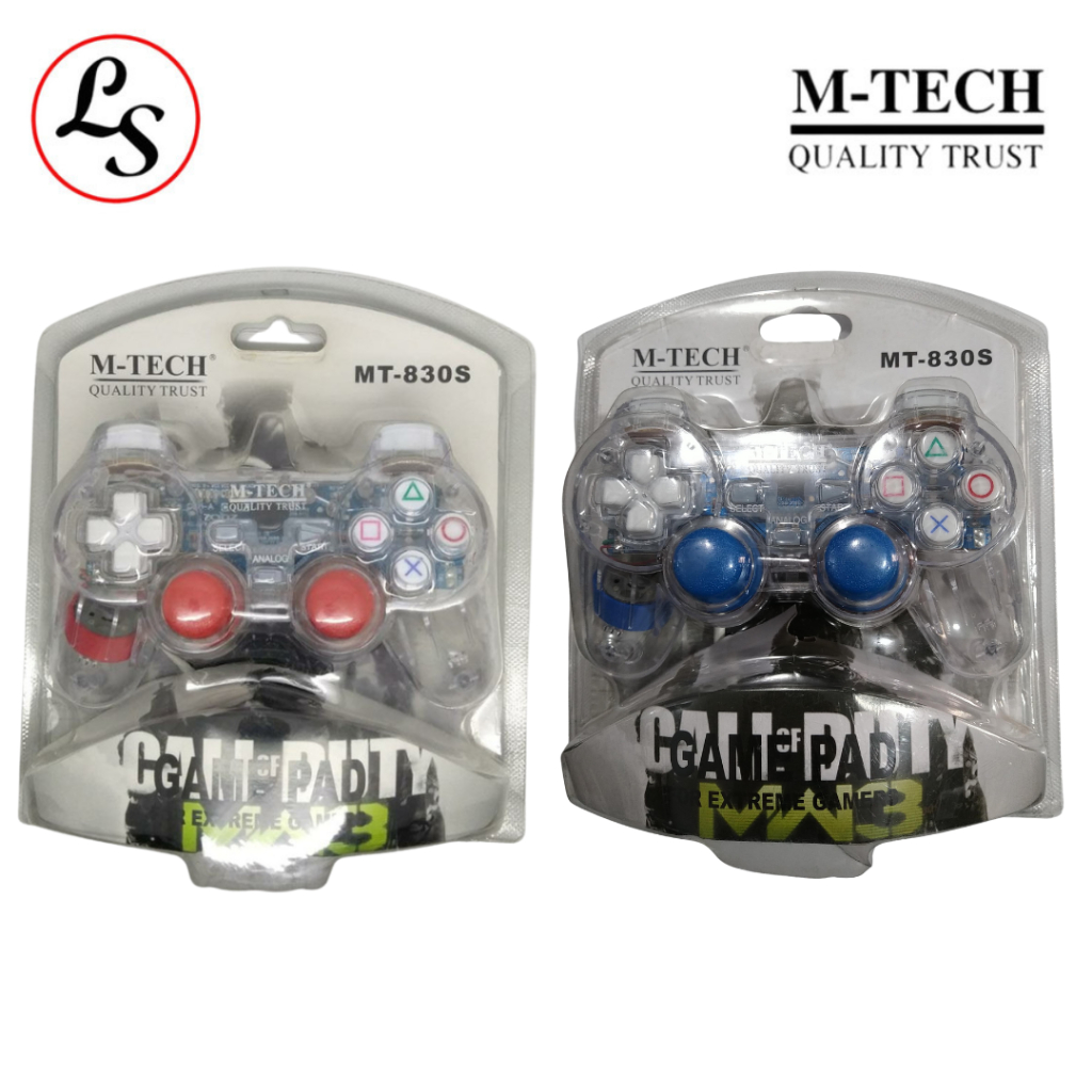 Jual M-TECH GAMEPAD MT-830S Single Transparant Mtech Joystick ...