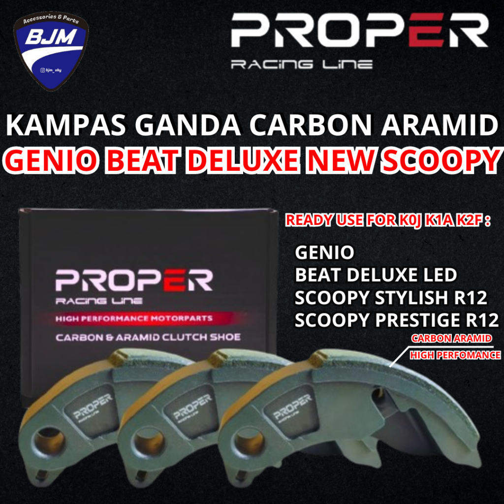 Jual KAMPAS GANDA PROPER RACING LINE GENIO NEW BEAT DELUXE LED SCOOPY ...